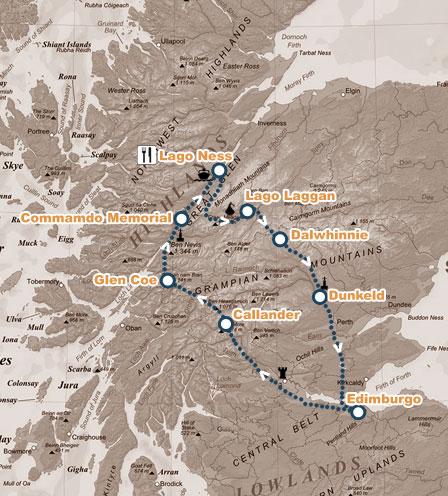 LAGO NESS Y TIERRAS ALTAS | Excursion organizada EDIMBURGO